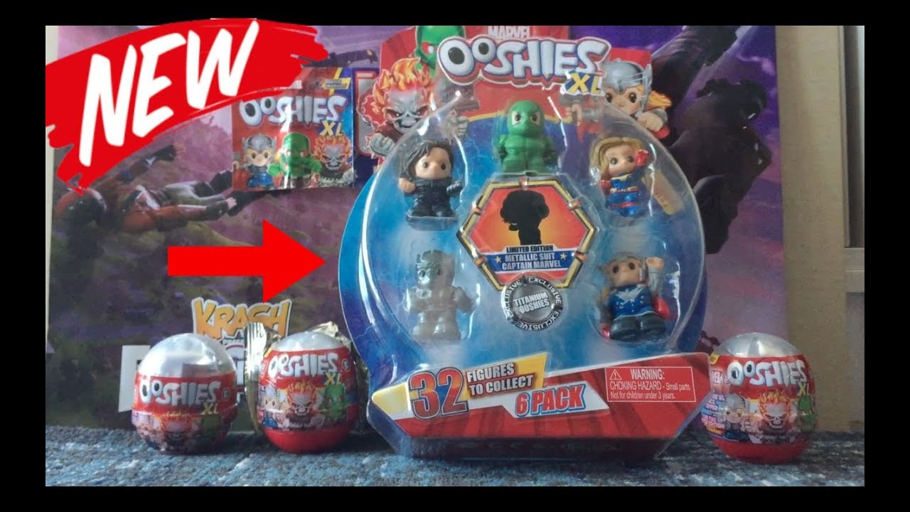 *NEW* OOSHIES XL 6 Pack+Blind Bags - YouTube