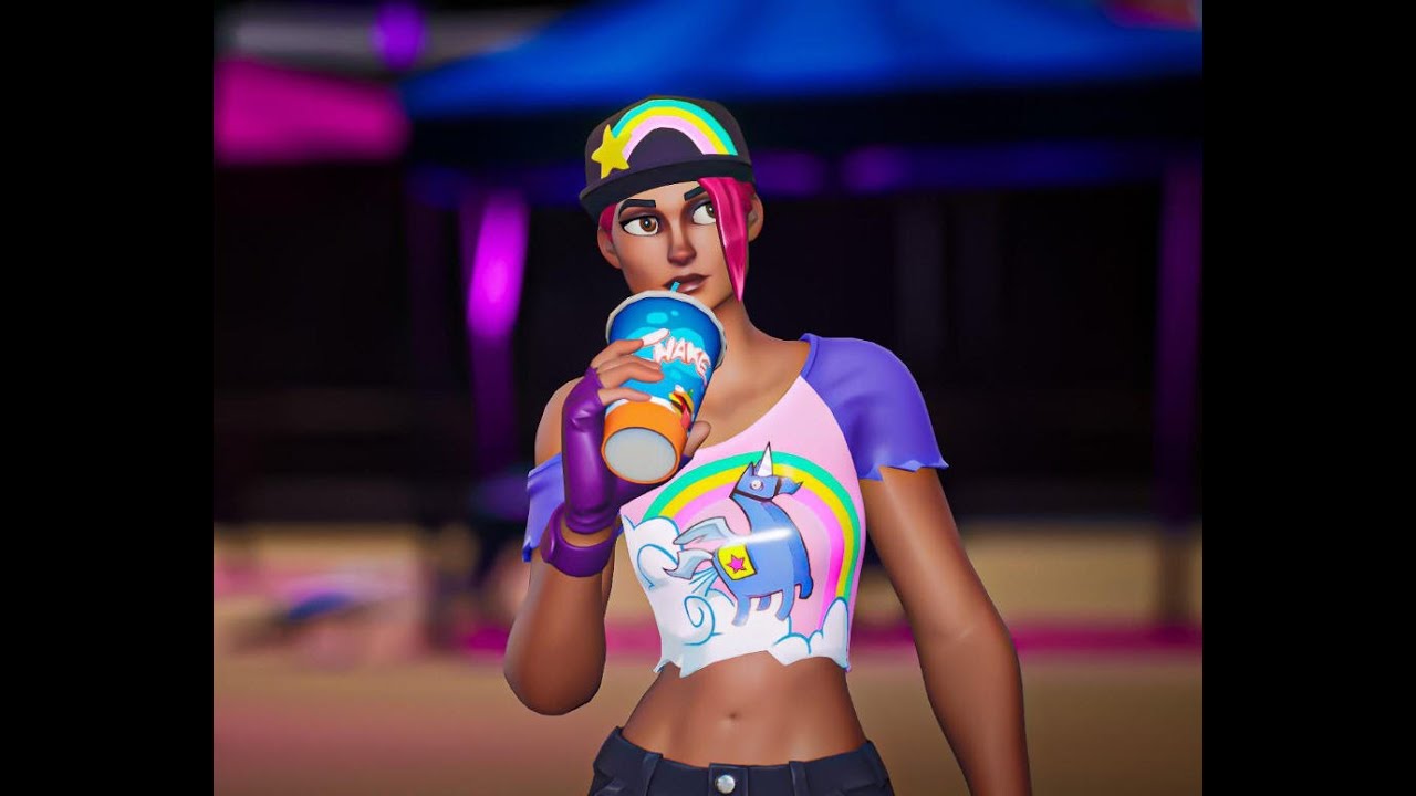 Beach Bomber on a DATE with Hael Skin - Fortnite Reboot Rally ...