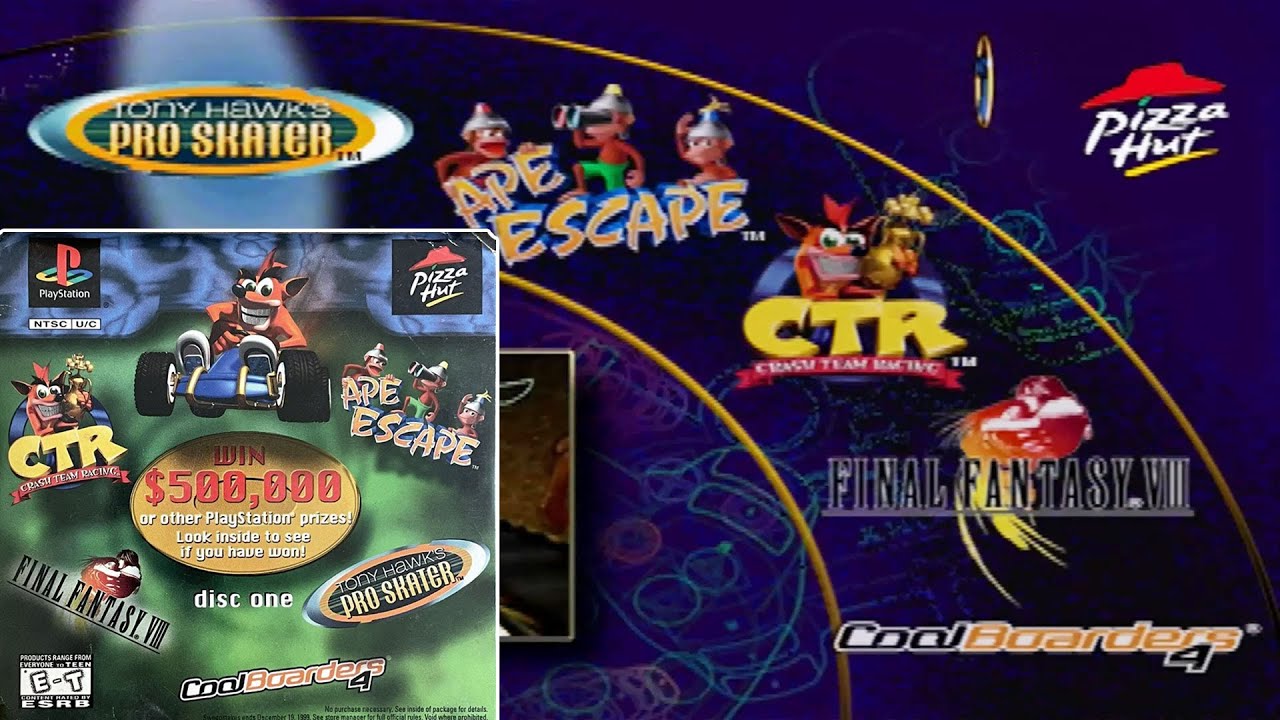 1999 Pizza Hut Demo Disc 1 //PS1\\ - YouTube