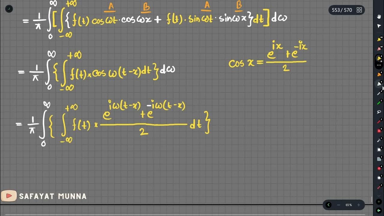 1. Fourier Transformation - Formula and Concept || Safayat Munna,BUET ...