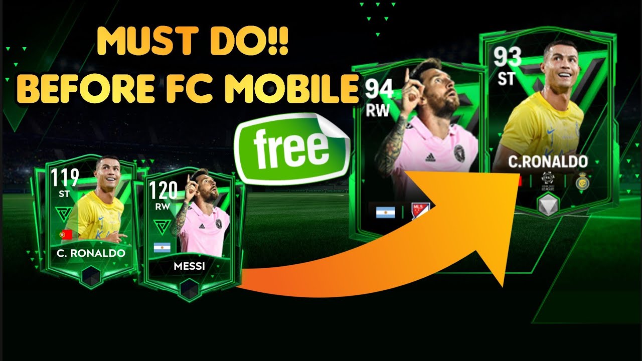 Free Gift In Fc Mobile Must do!! This before FC Mobile Ronaldo Messi ...