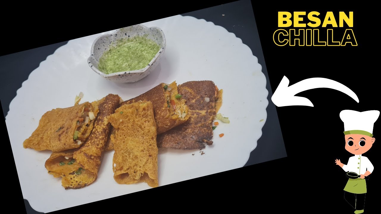 Special chilla for breakfast |* Paneer stuffed Besan chilla*| Healthy ...