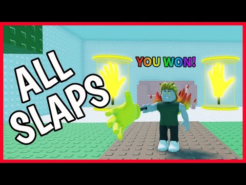 SLAP TOWER 99 How to get ALL SLAP HANDS Roblox - YouTube