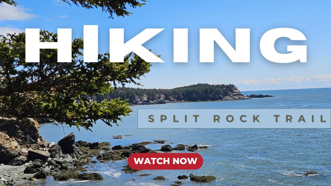 Split Rock Trail 4K Virtual Hike in Saint John NB, Canada - YouTube