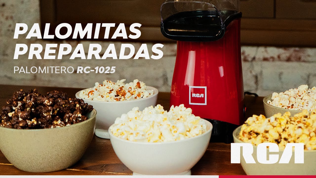 RCA | 🍿 PALOMITAS FÁCILES y RÁPIDAS 🍿 con el Palomitero RC-1025 - YouTube