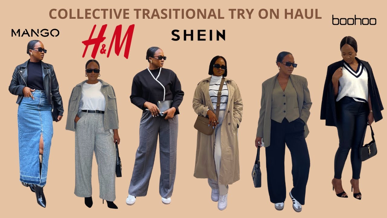 COLLECTIVE TRANSITIONAL AUTUMN HAUL, MUST HAVE BASIC PIECES/ MANGO, H&M ...