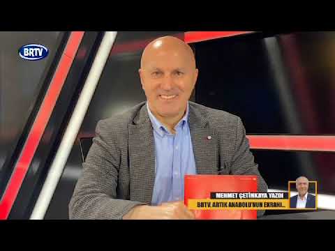 ‘’ BRTV ARTIK ANADOLU'NUN EKRANI’’ BAŞLIKLI MAKALESİNİ SESLİ VE GÖRSEL EFEKTLER İLE