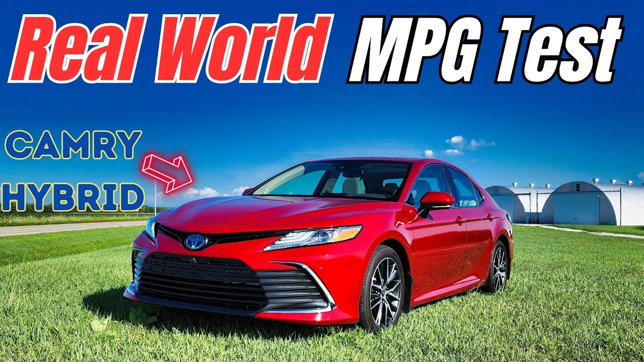 2023 Camry Hybrid XLE: Reality vs EPA MPG Ratings - YouTube