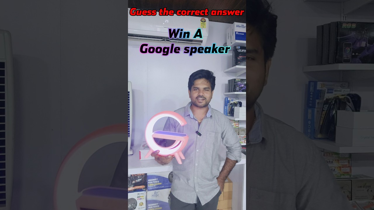 Guess the correct ans win Google speaker. #autoaccessories #automobile ...