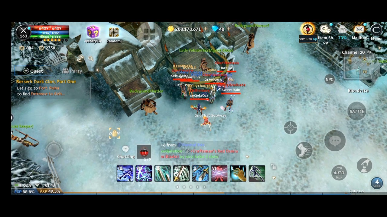 Cabal Mobile Ph - my first red osmium craftsman Huge success - YouTube