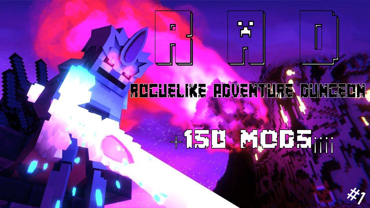 Asi es MINECRAFT con +150 MODS de AVENTURAS | modpack RAD | #1 - YouTube