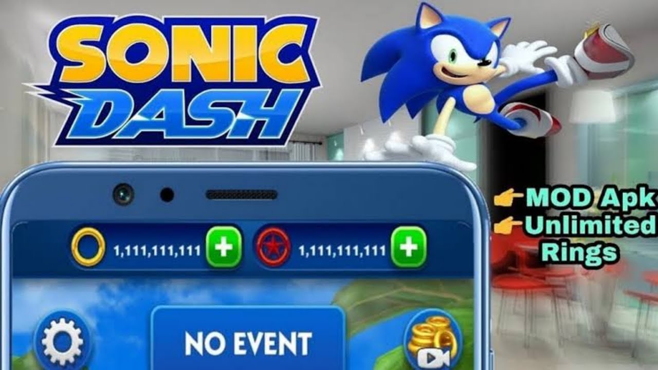 🔴 SONIC DASH MOD APK VERSI 4.20.1 Terbaru 2021 || Gameplay Sonic Dash ...