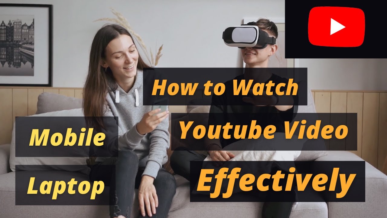 How to Watch YouTube video on Mobile and Laptop - YouTube Important ...