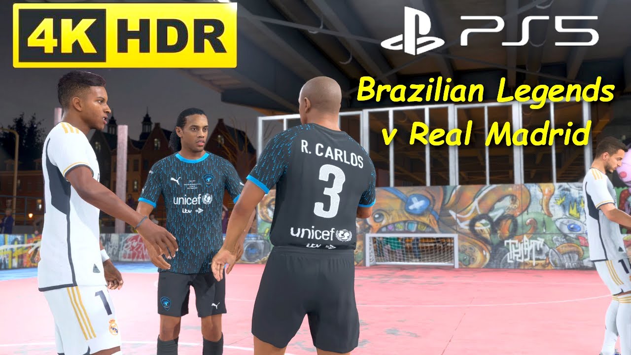 Football Icons v Real Madrid 3v3, Legendary Difficulty, Volta FC 24 ...