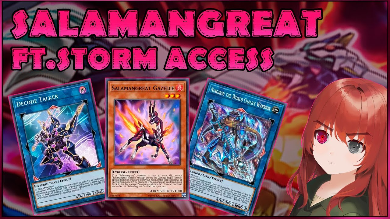 [DUEL LINKS] SALAMANGREAT FT.STORM ACCESS [VTUBER] - YouTube
