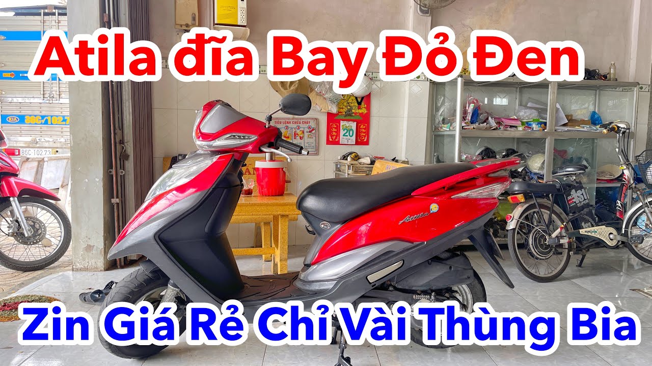 Xe Atila Đĩa Bay Zin Giá Rẻ Chỉ Vài Thùng Bia - Xe Cũ Tiền Giang #213 ...