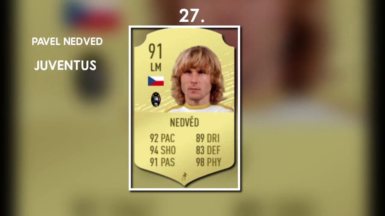 Fifa 05 top 50 players in ultimate team version - YouTube