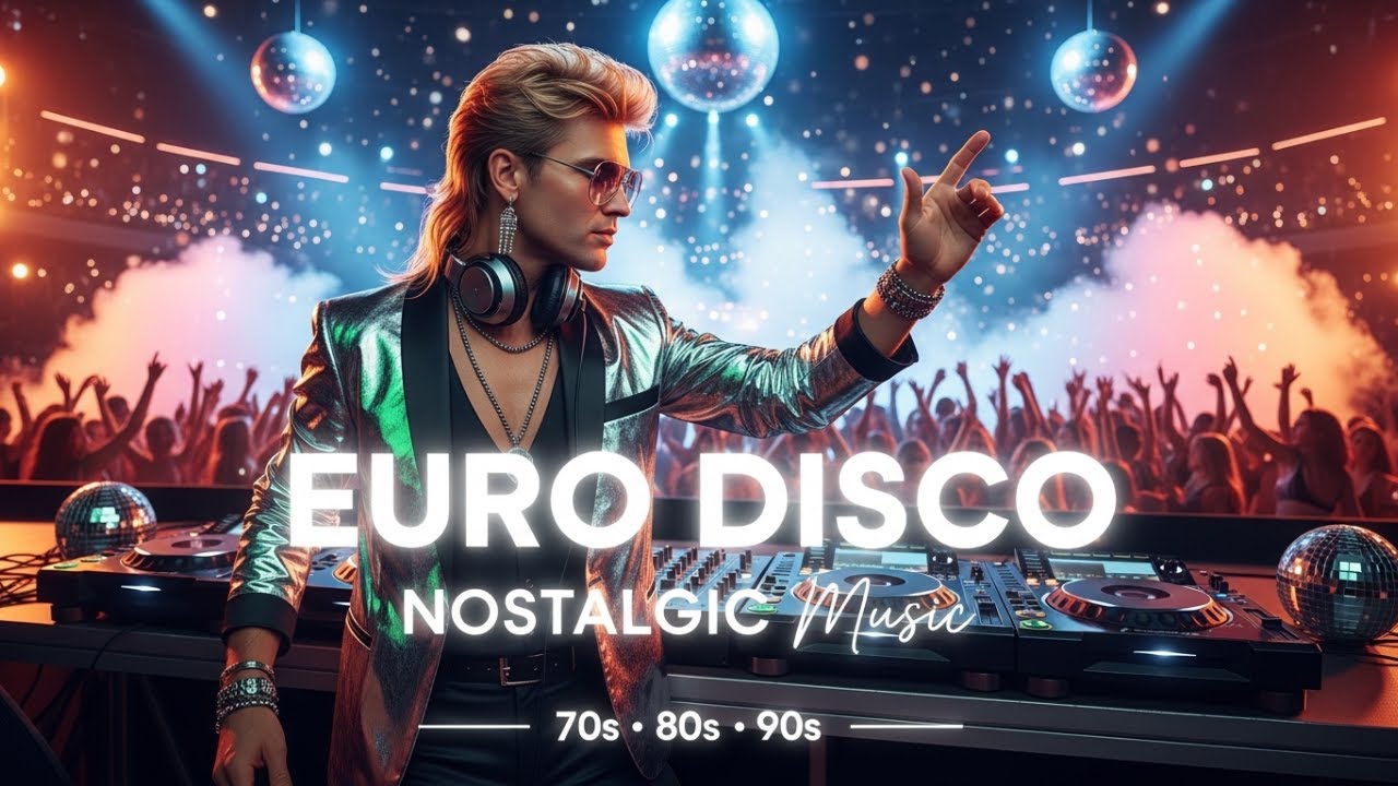 High-Energy 80s Disco Neon Mix | Retro Euro Dance Waves for Night Party ...