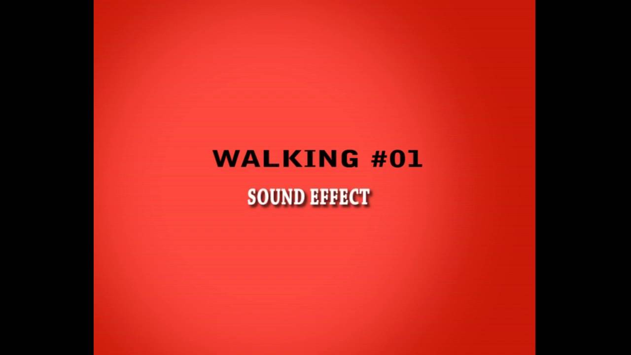 walking 01 sound effect - YouTube