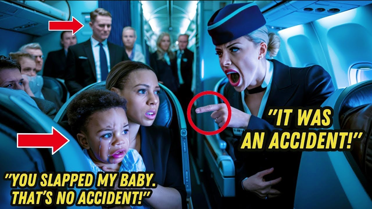 Flight Attendant Slaps a Crying Black Toddler, Not Knowing His Father ...