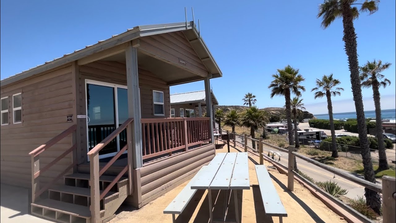 Full tour of Jalama Beach Cabin. Inside and Outside. - YouTube