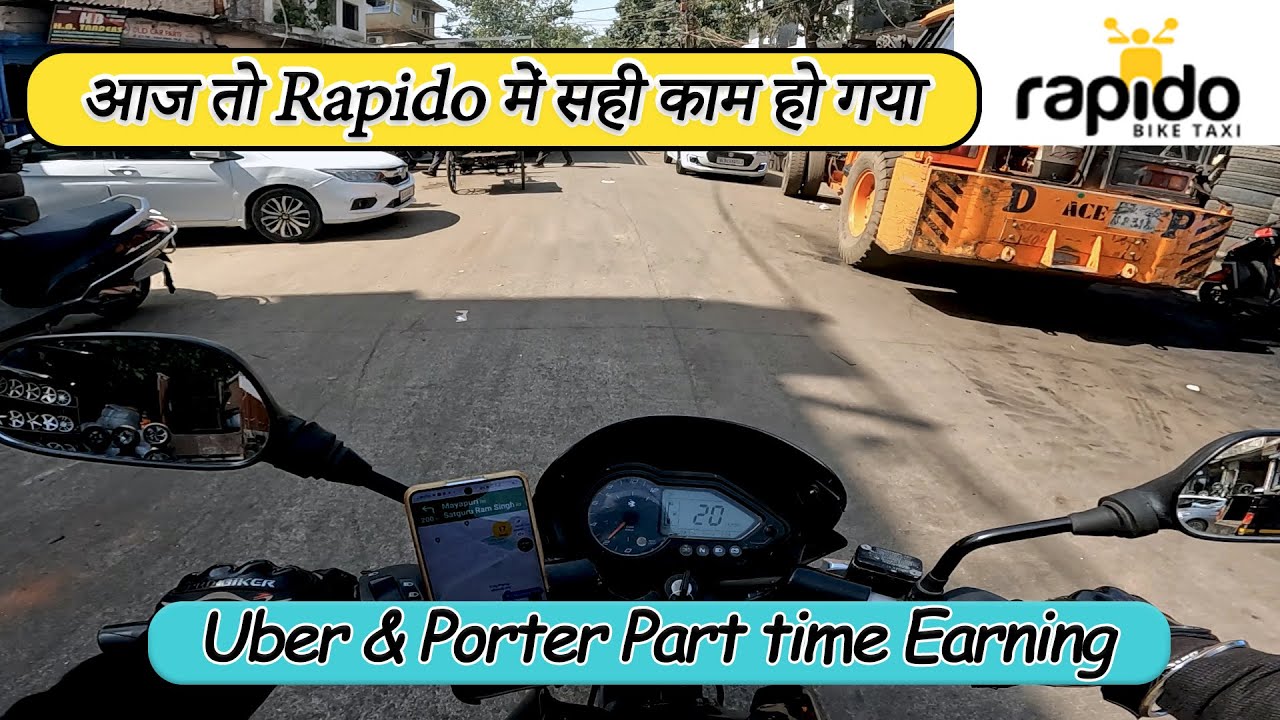 Rapido Part Time Income | Uber Part Time Income | Best Job For Part ...