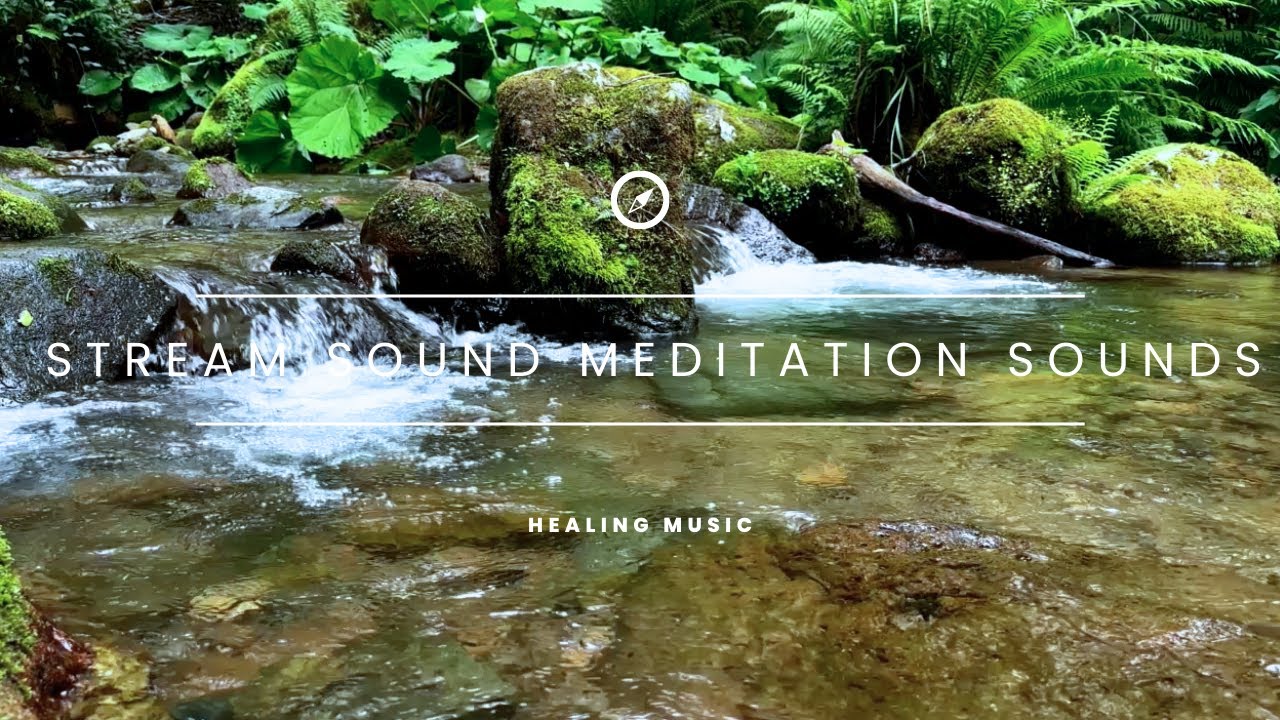 Sound of water, waterfall, rocks Relaxing Nature Sounds, stream sound # ...