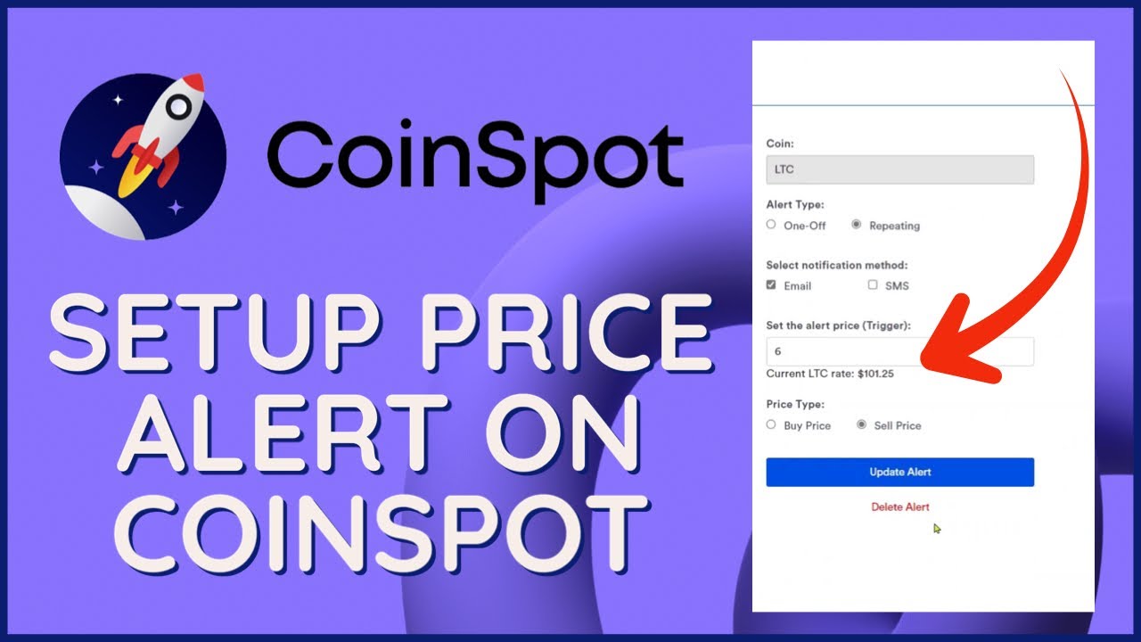 CoinSpot Tutorial: How to Setup Price Alerts on CoinSpot Wallet 2024 ...