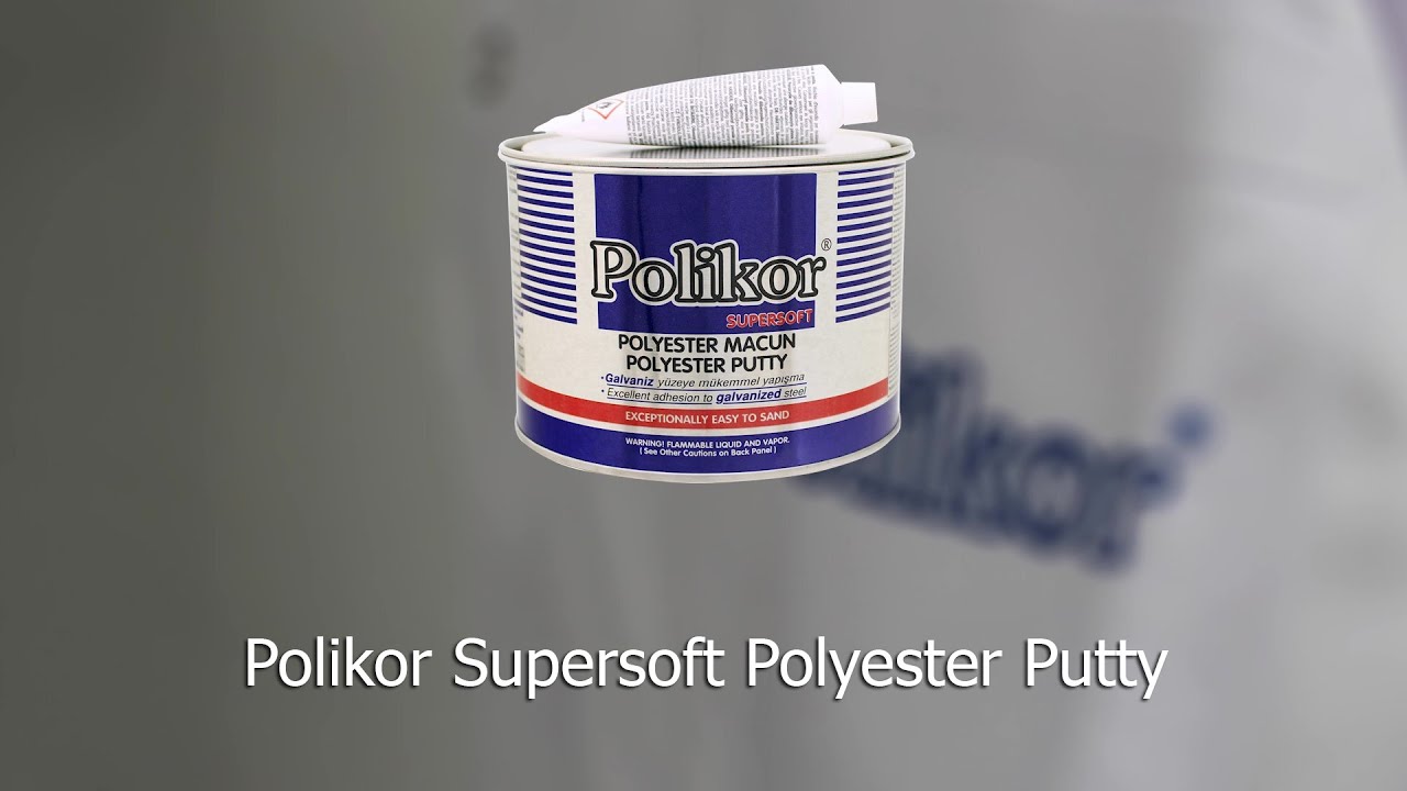 Polikor Supersoft Polyester Putty - YouTube