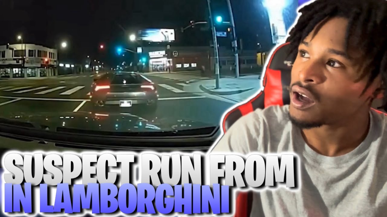 SUSPECT Run From POLICE In LAMBORGHINI Turns TRAGIC - YouTube