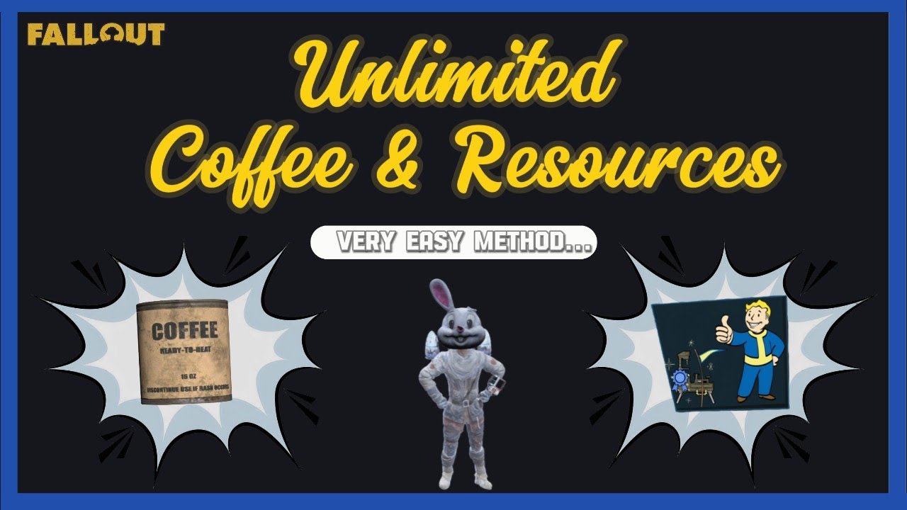 Get Unlimited Coffee, Tea, Junk And More In Fallout 76.... - YouTube