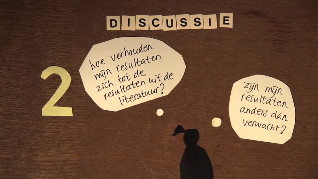 Weblecture (7) Onderzoek: Handig voor je conclusie, discussie en advies ...