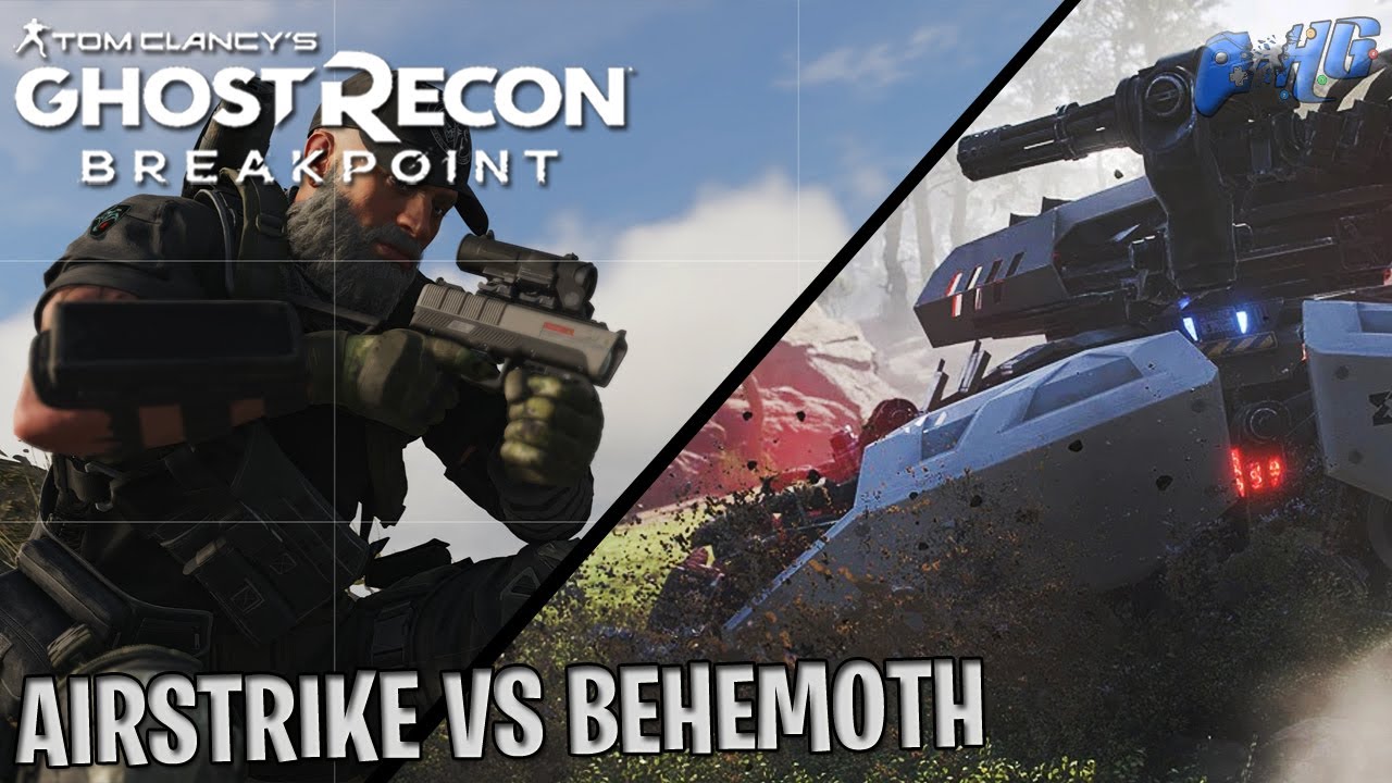 The New Airstrike VS Behemoth- GHOST RECON BREAKPOINT - YouTube