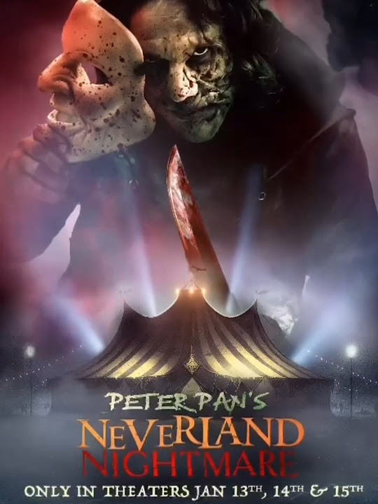 Peter Pan's: Neverland Nightmare | Poster oficial animado | en cines 13 ...