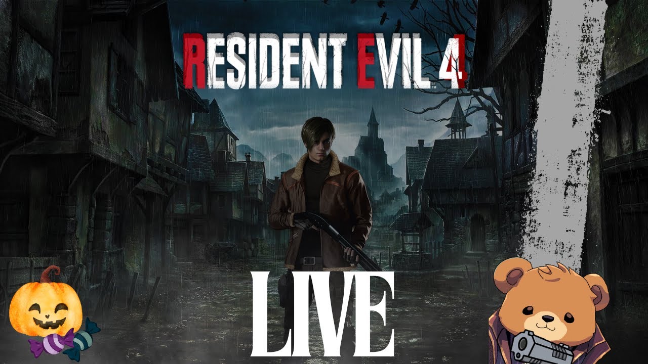 Resident Evil Marathon: Resident Evil 4 Remake Live Blind Let´s Play 04 ...