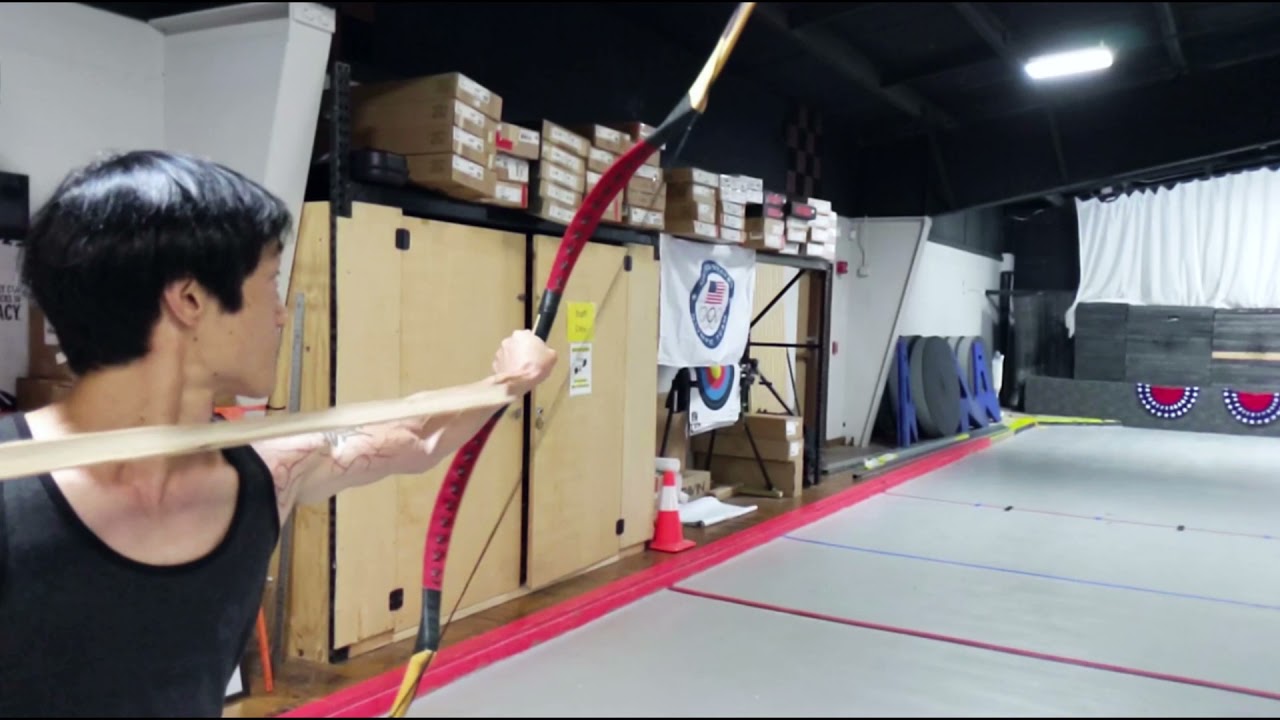 Baby arrow shoot slow-short - YouTube