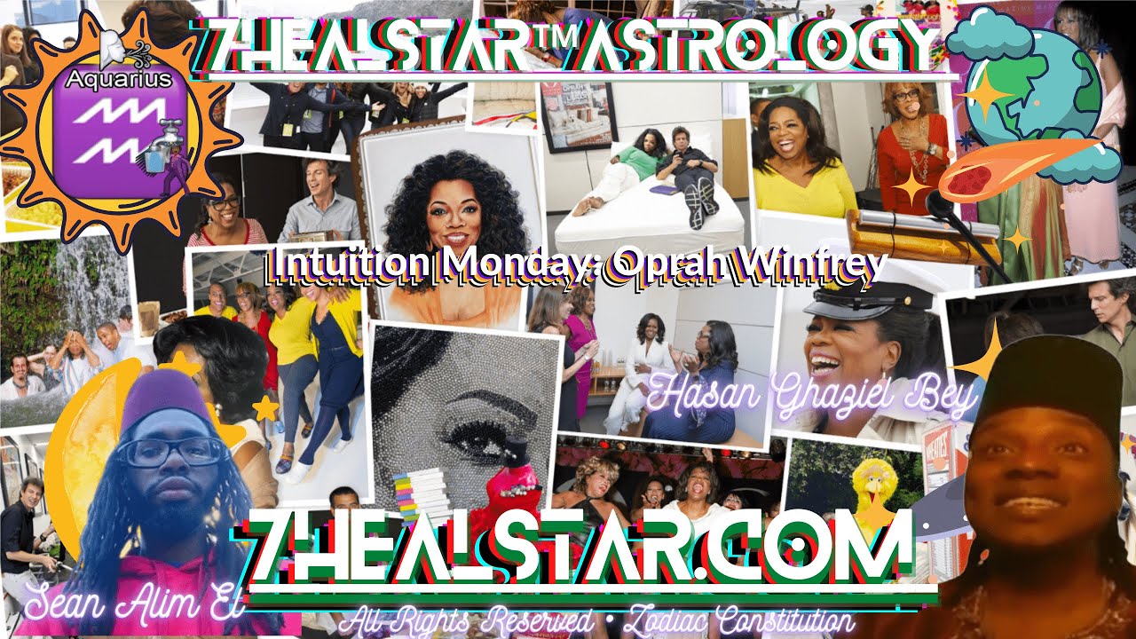 Intuition Monday: Oprah Winfrey Natal Chart Analysis • 7HealStar ...