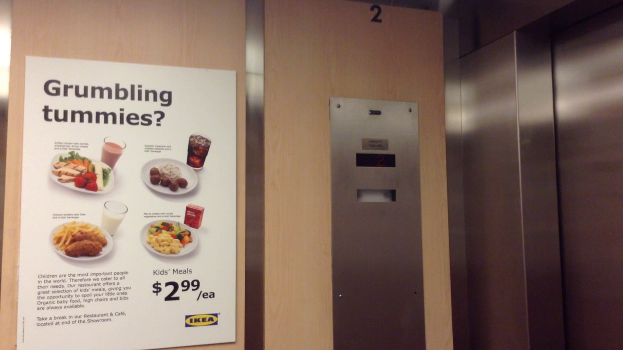 3/31/15: Dover Custom Impulse Hydraulic Elevator at IKEA in Elizabeth ...