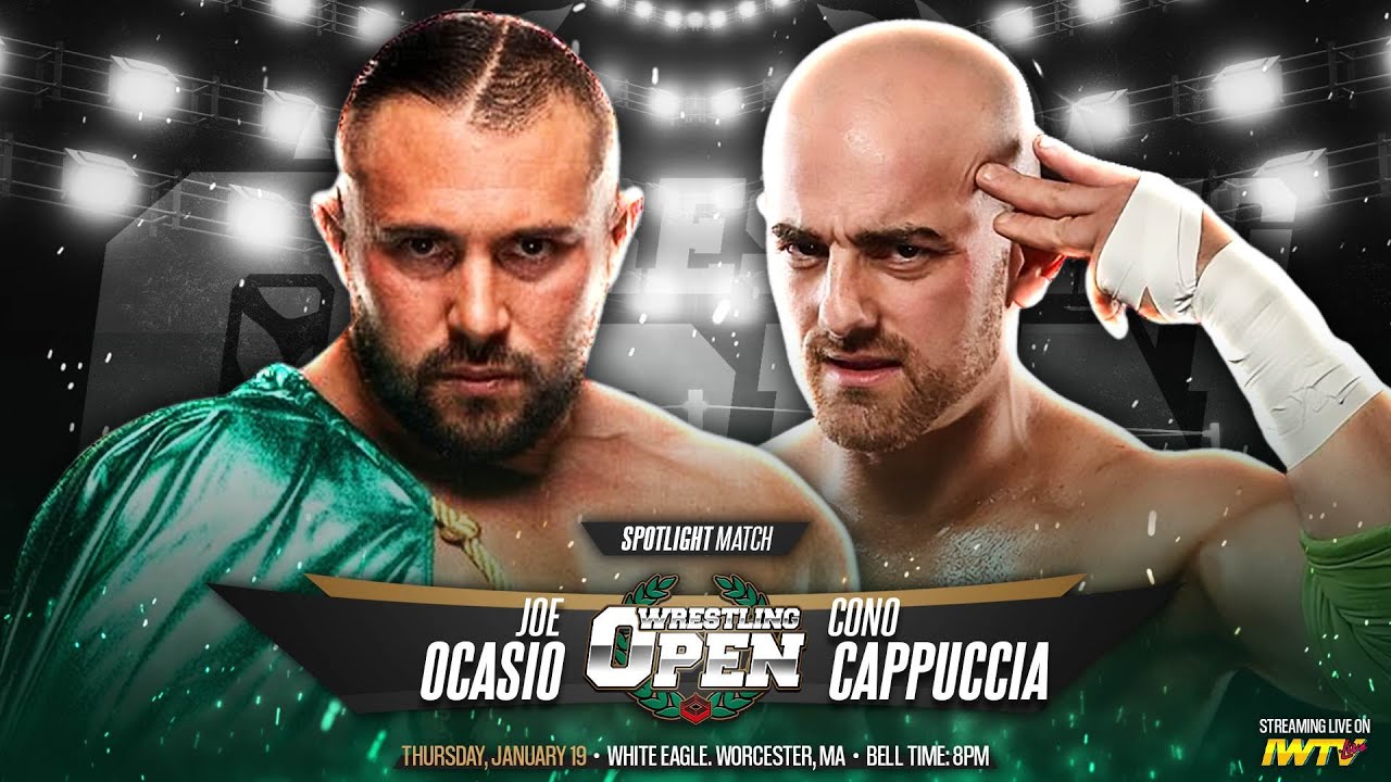 LIVE: Cono Cappuccia vs. Joe Ocasio | Wrestling Open 1/19/23 Spotlight ...