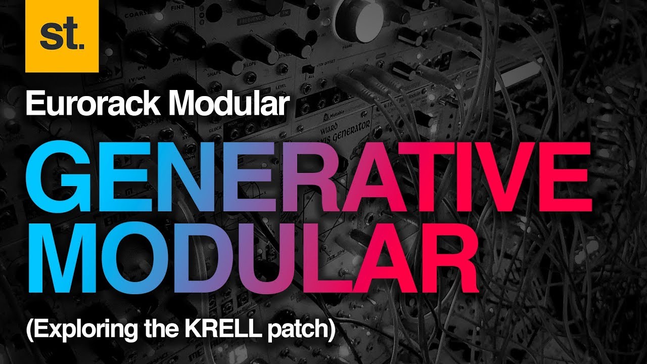 Exploring the KRELL Generative Modular Patch - YouTube
