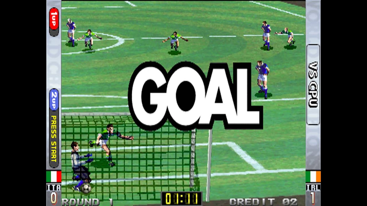 Versus Net Soccer (ver EAD) [MAME] [shortplay] - YouTube