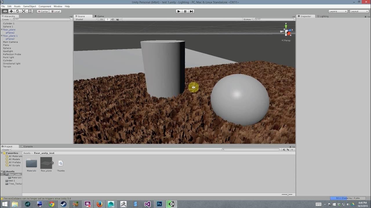 Unity height Map Carpet - YouTube