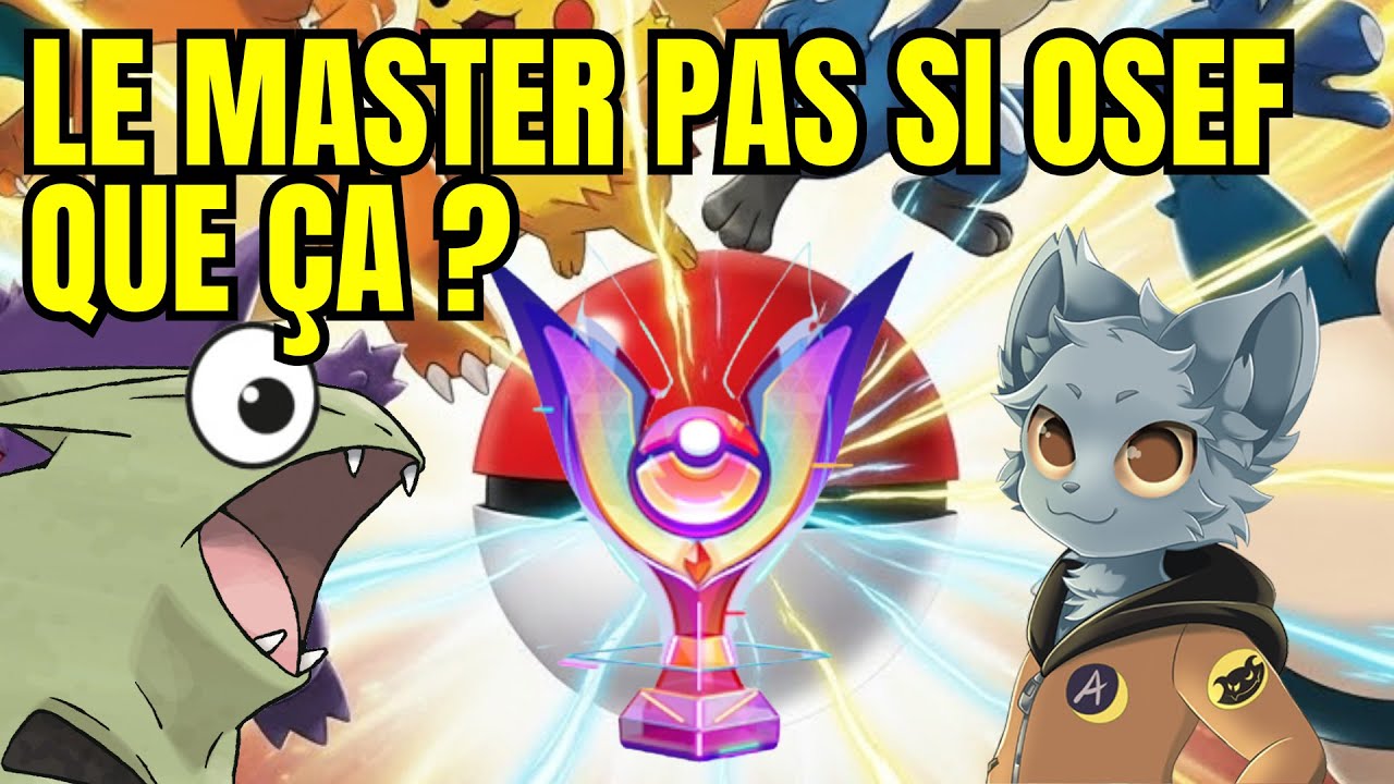 J'oublie parfois que le Master est un rang élevé sur Pokémon UNITE ...