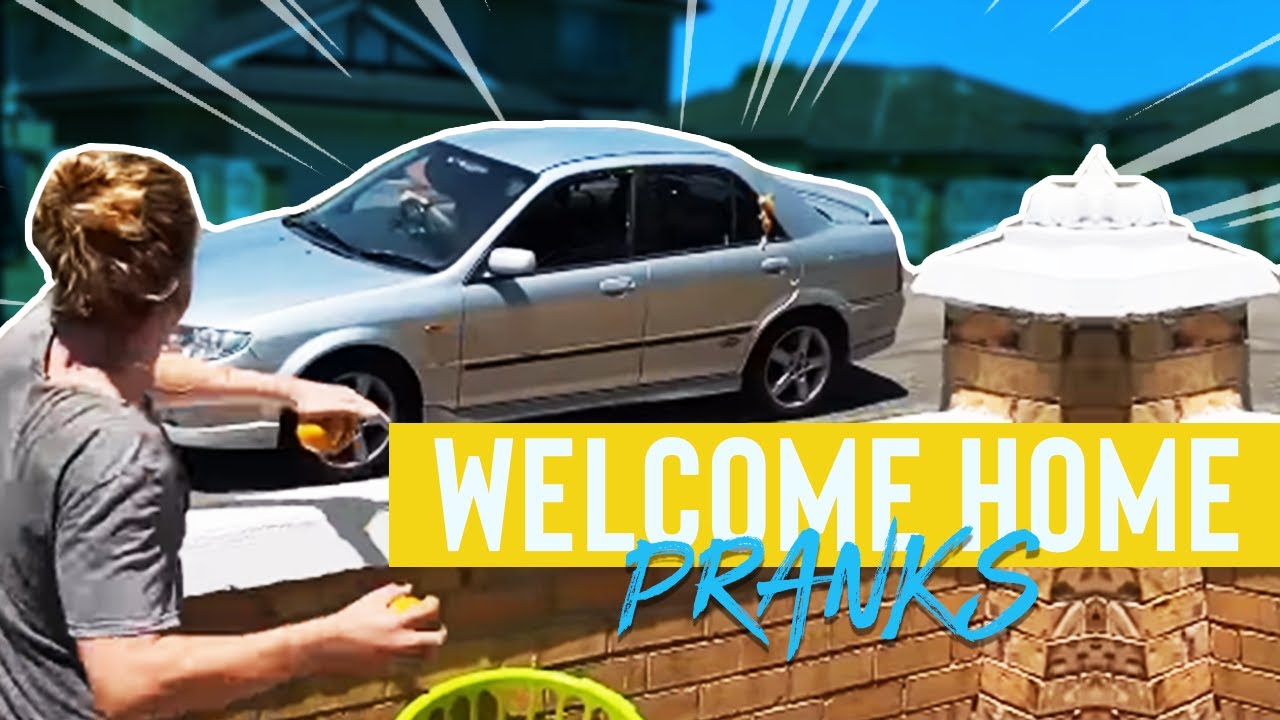 Welcome Home Pranks! - YouTube