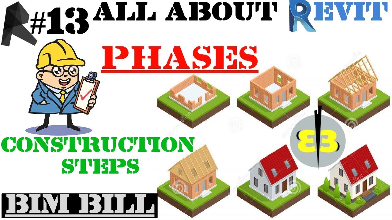 Construction Phases in Revit |How to set phases in Revit | Complete ...