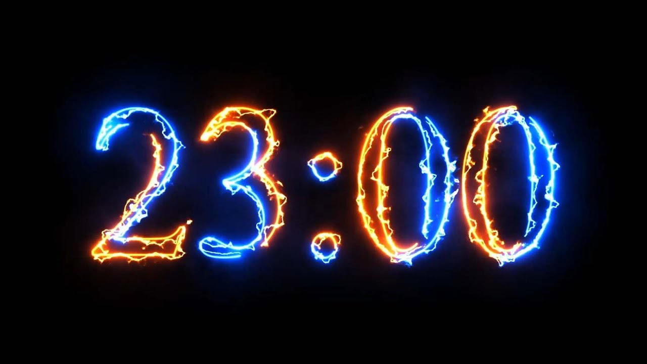 23 Minute Timer - 1380 seconds Timer - Clean & Simple [ELECTRIC] - YouTube