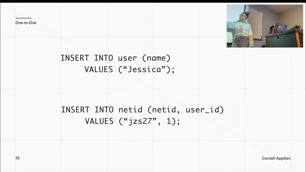 Intro to Backend Development: Lecture 3 - Relational Databases - YouTube