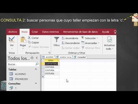 Bases de Datos, uso del operador LIKE. - YouTube