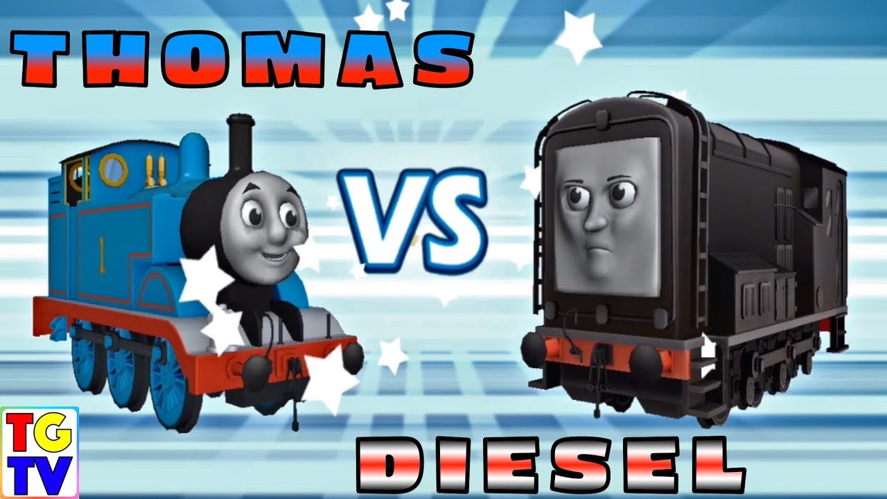 Thomas & Friends: Go Go Thomas - Thomas VS Diesel, Gordon - YouTube