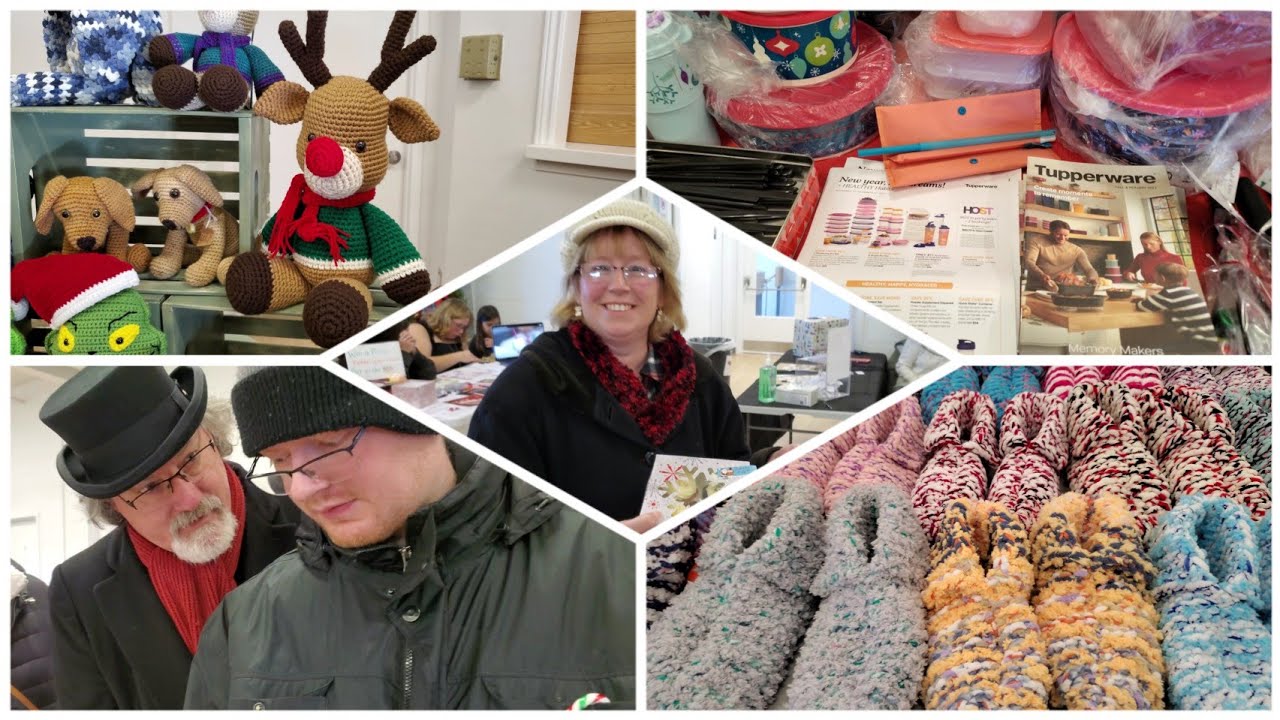 Wrap It Up Christmas Craft Sale in Yarmouth, Nova Scotia - YouTube